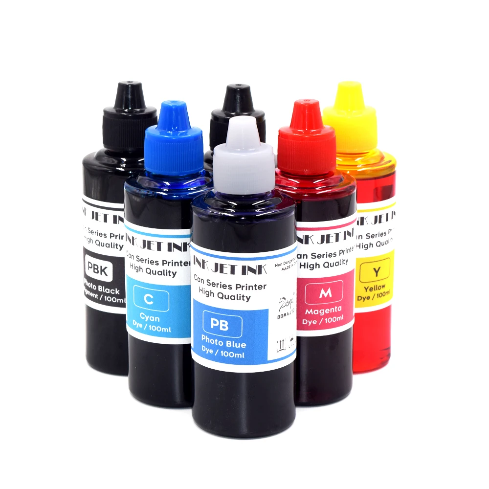 Universal-Refill-Dye-Pigment-Ink-For-Canon-PIMA-R7520-TR8520-TRS6120 ...