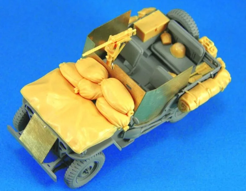 1/35 Scale DieCast Resin Model Assembled Kit US Military Vehicle MB ...