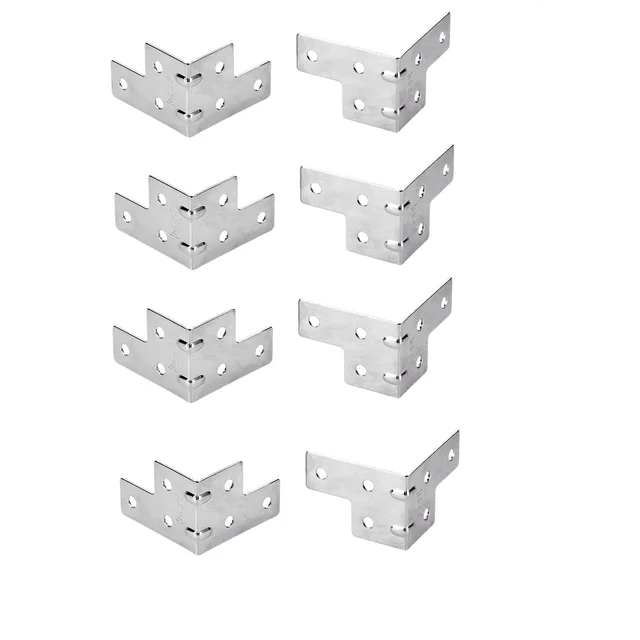 8Db Vas Sarok Légiközlekedési Zsákok Zárójelek Alumínium Profil Tok ...