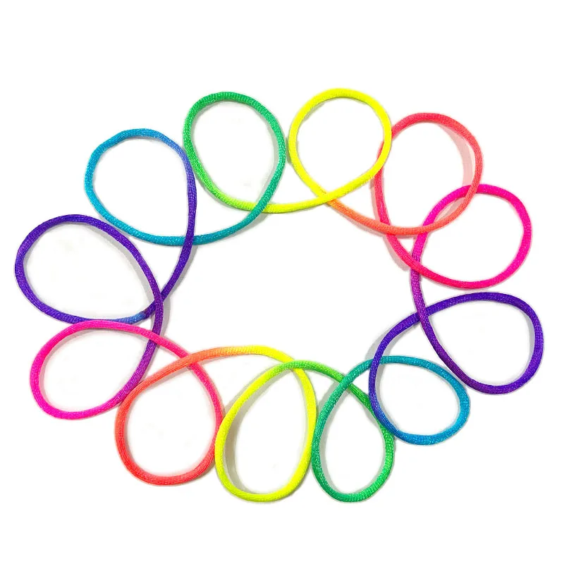 6PCS-Children-s-Rainbow-Flower-Rope-Gradient-Bold-Toy-Weaving-Flower ...