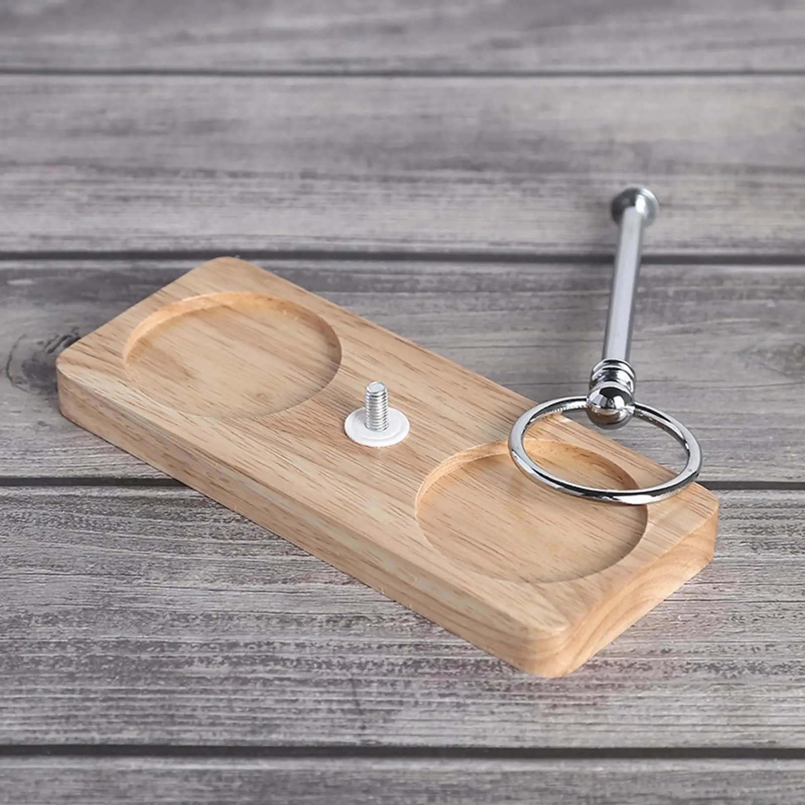 Salt-and-Pepper-Mill-Tray-Wooden-Base-Pepper-Grinding-Tray-Household ...