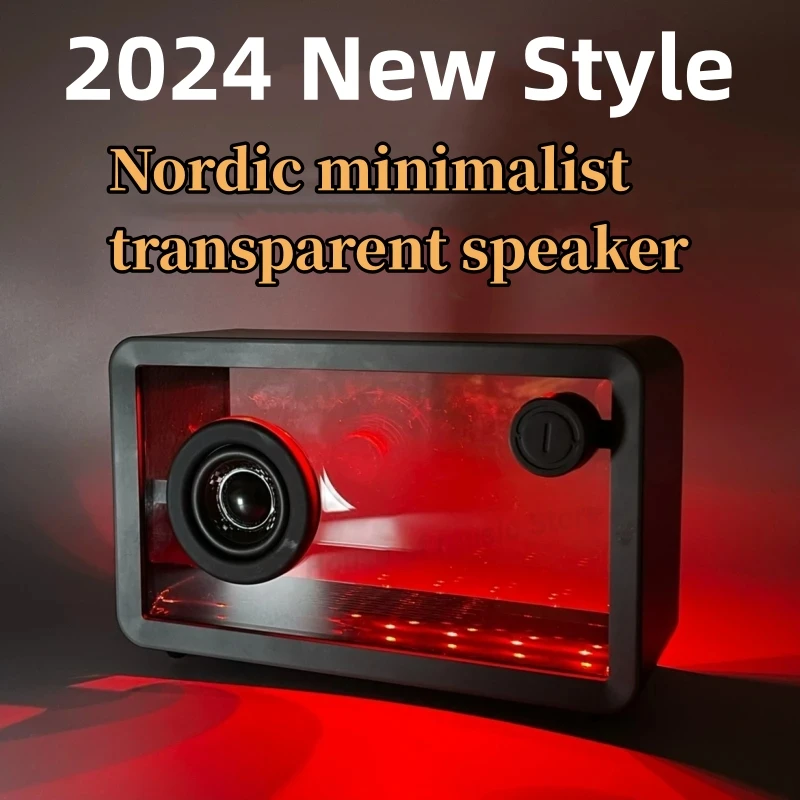 Portable-Wireless-Bluetooth-Speakers-Transparent-Organic-Glass-Hi-fi ...