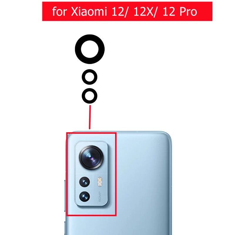 3pcs-Set-for-Xiaomi-12-12x-12-Pro-Back-Camera-Glass-Lens-Rear-Camera ...