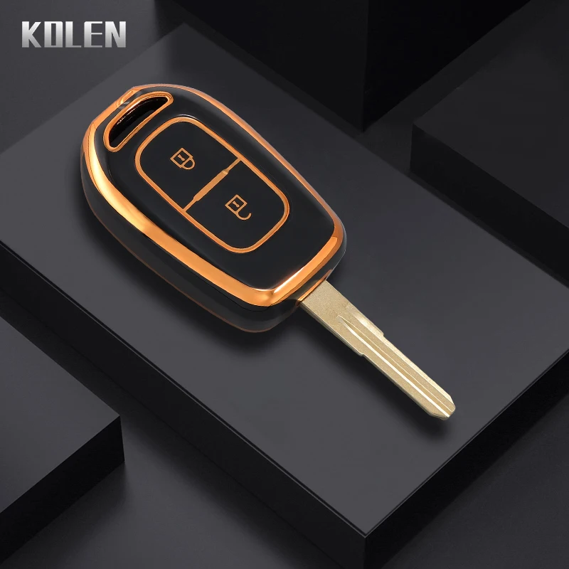 Fashion TPU Remote Key Case Cover Shell For Renault Duster Sandero ...