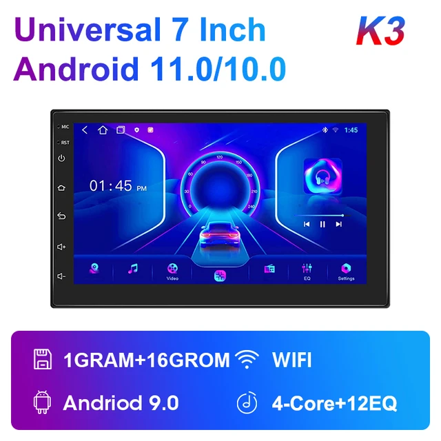 Universal 7 ″ 2 Din Android 11 For Nissan Kia Honda Toyota Volkswagen Car Radio Multimedia Video ...