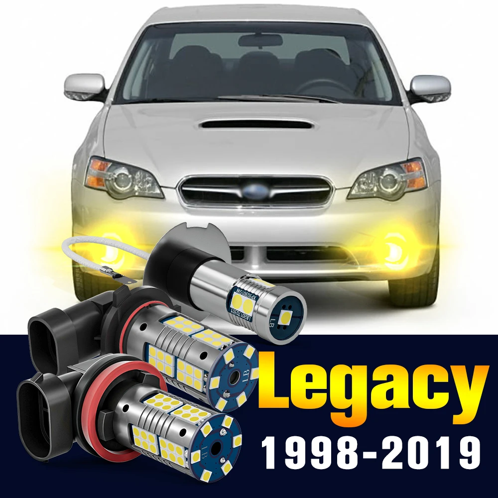 2pcs Led Fog Light Bulb Lamp For Subaru Legacy 3 4 5 6 Be Bh Bp Bm Br ...