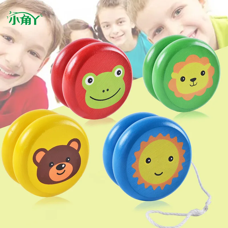 Baby Classic Toys Wooden Yoyo Toys Kids Intelligence Educational Toy ...