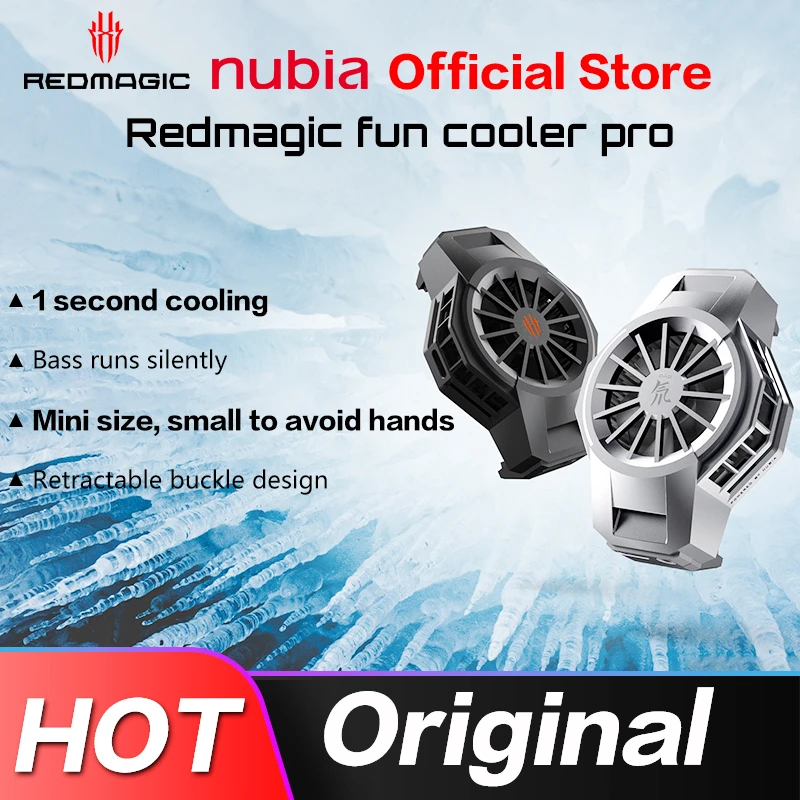 Nubia ventilador de teléfono REDMAGIC para juegos, enfriador para Red ...
