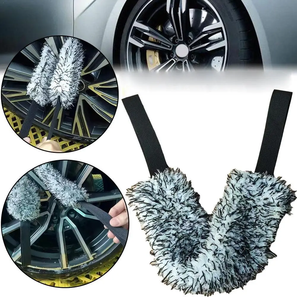 Car-Wheel-Wash-Towel-Brush-Double-sided-Long-Belt-Cleaning-Towel ...