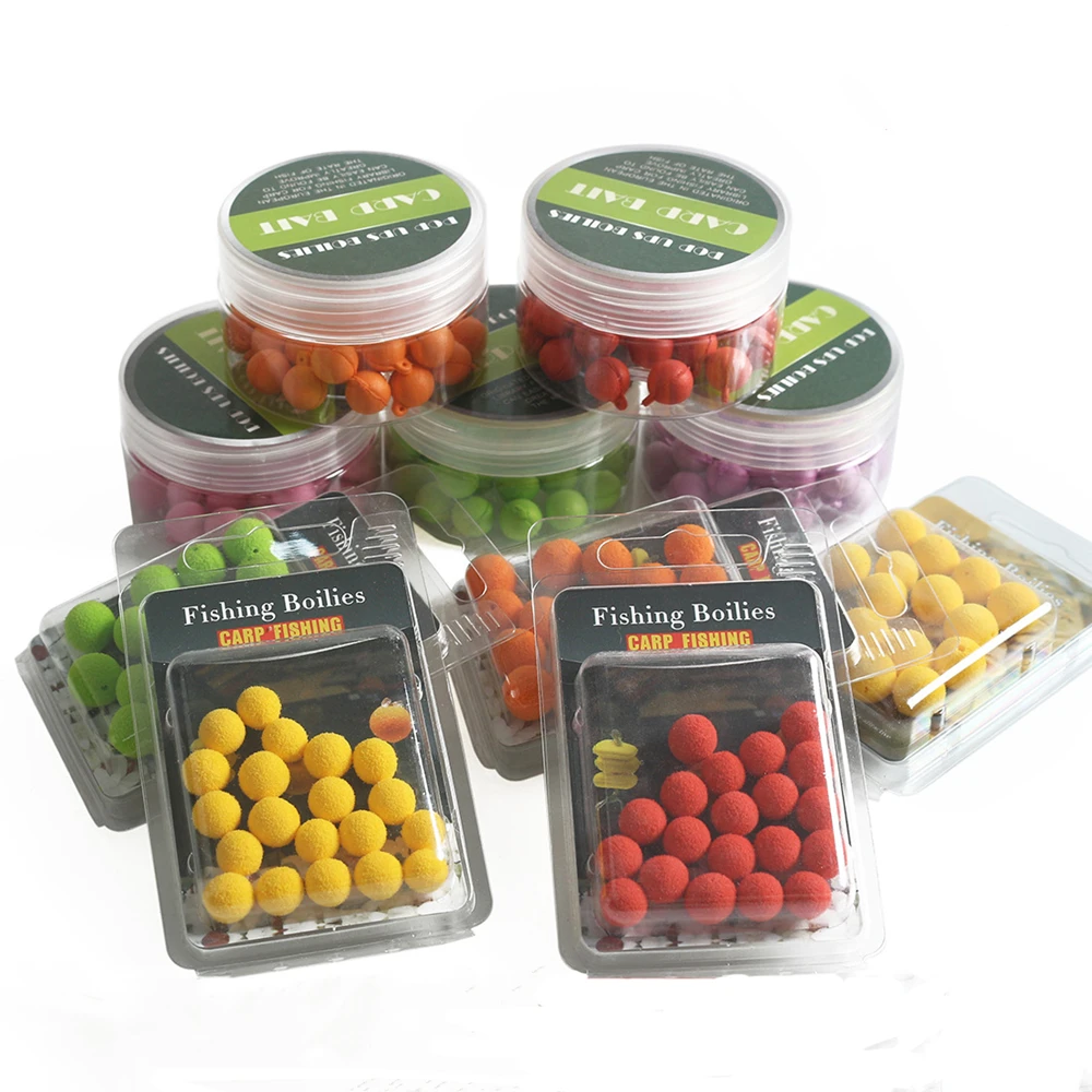 Foam-Floats-Ball-Beads-Beans-Carp-Fishing-Boilies-Sweet-Smell-Floating ...