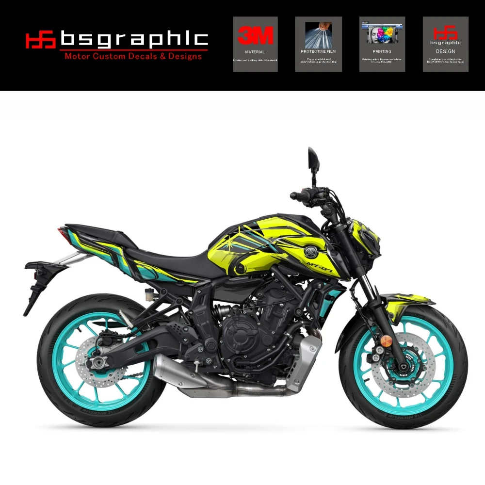 For Yamaha Mt-07 MT07 2021-2024 23 22 Motorcycle Body Fairing ...