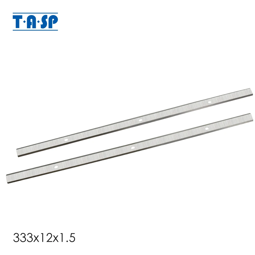 Tasp 2pcs 13" Thickness Planer Blades Double Edged Knives 333 X12x1.5mm ...