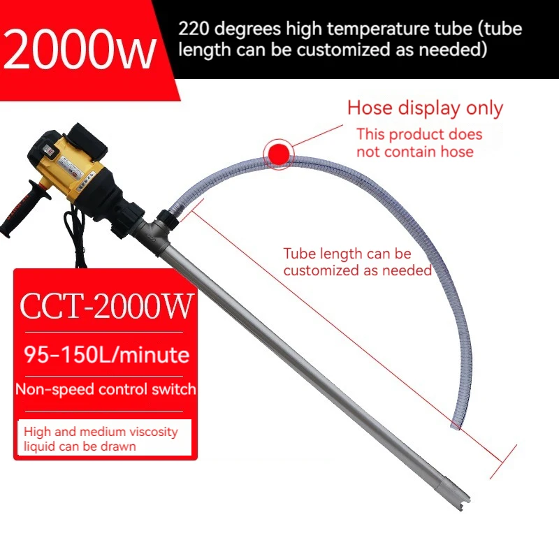 2000W-Portable-220V-Electric-Hand-Barrel-Pump-Six-Speed-Vertical-Oil ...