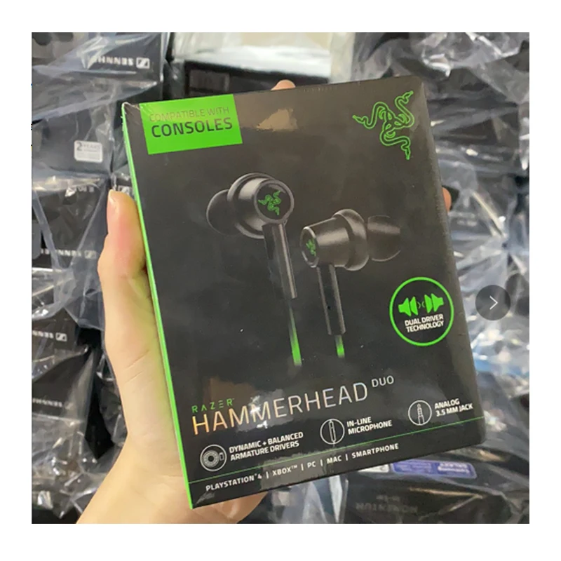 Wired-headphones-For-Raze-Hammerhead-Duo-Gaming-earphone-high-quanlity ...