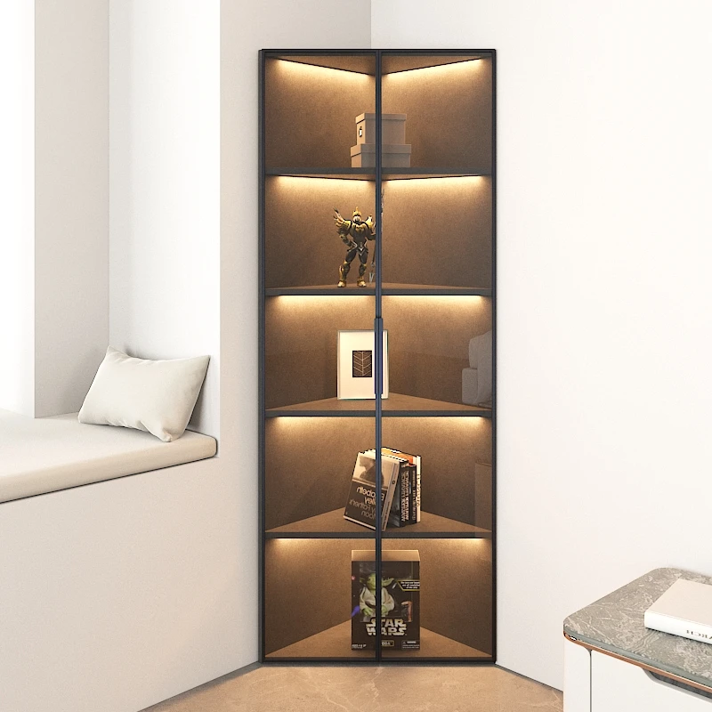 Modern-Minimalist-Corner-Cabinet-Corner-Cabinet-Triangle-Cabinet-Shelf ...