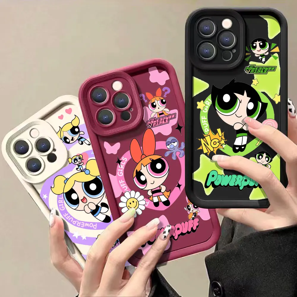 Cartoon-P-Powerpuff-Girls-Phone-Case-For-Infinix-Note-40-30-12G96-VIP ...