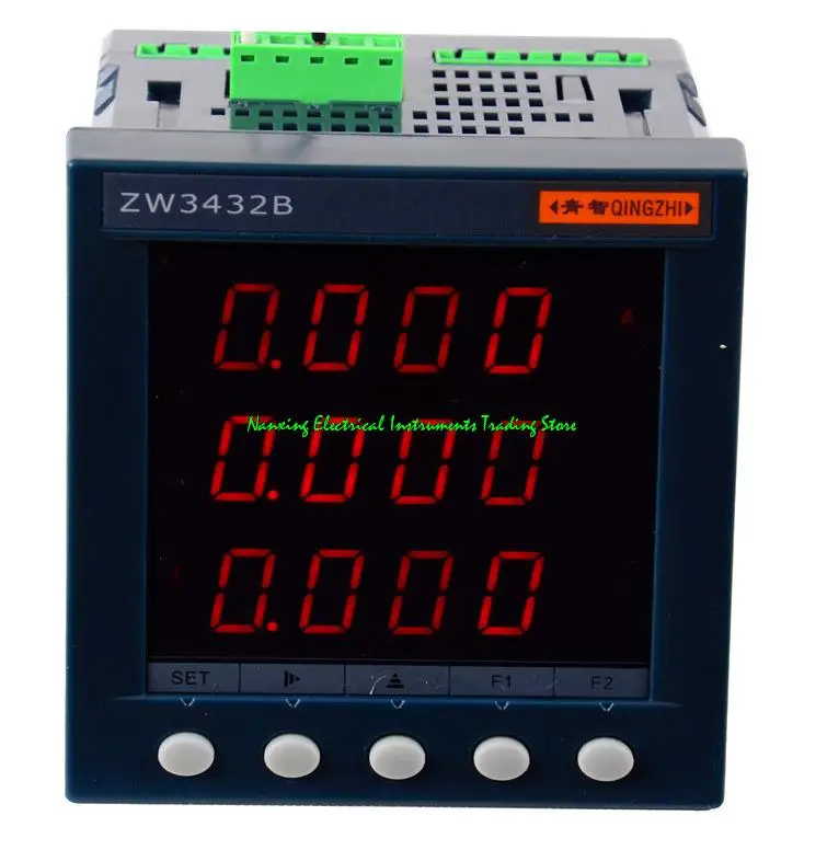 ZW3432B Three-phase integrated electricity meter Panel mounted power ...
