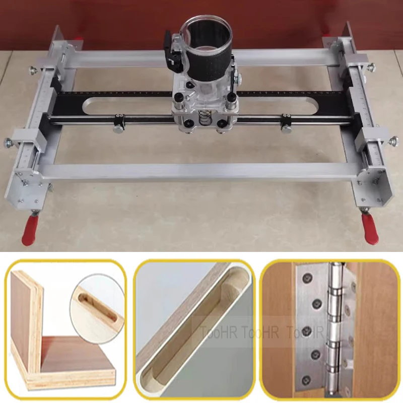 Mortising-Jig-2-in-1-Slotting-Bracket-Wooden-Door-Slotter-Hinge-Hole ...