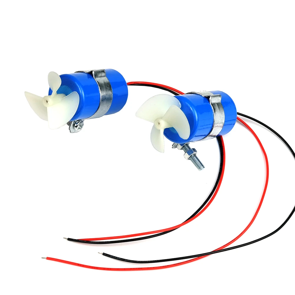 RC Jet Boat Underwater Motor Thruster 7.4V 16800RPM CW CCW 3-blades ...