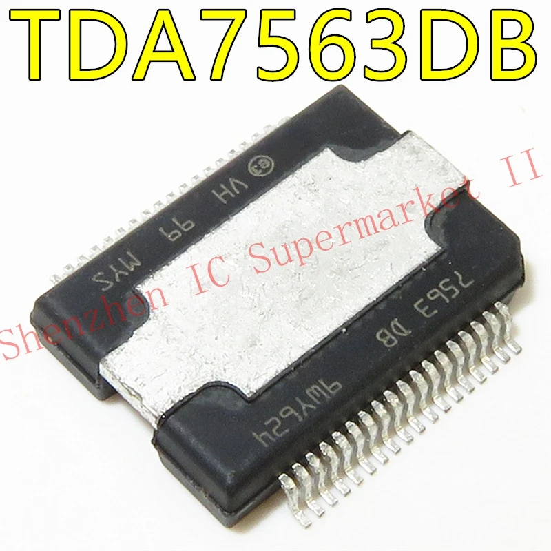 7563db Tda7563db New Multifunction Quad Power Amplifier With Built-in Diagnostics Features ...