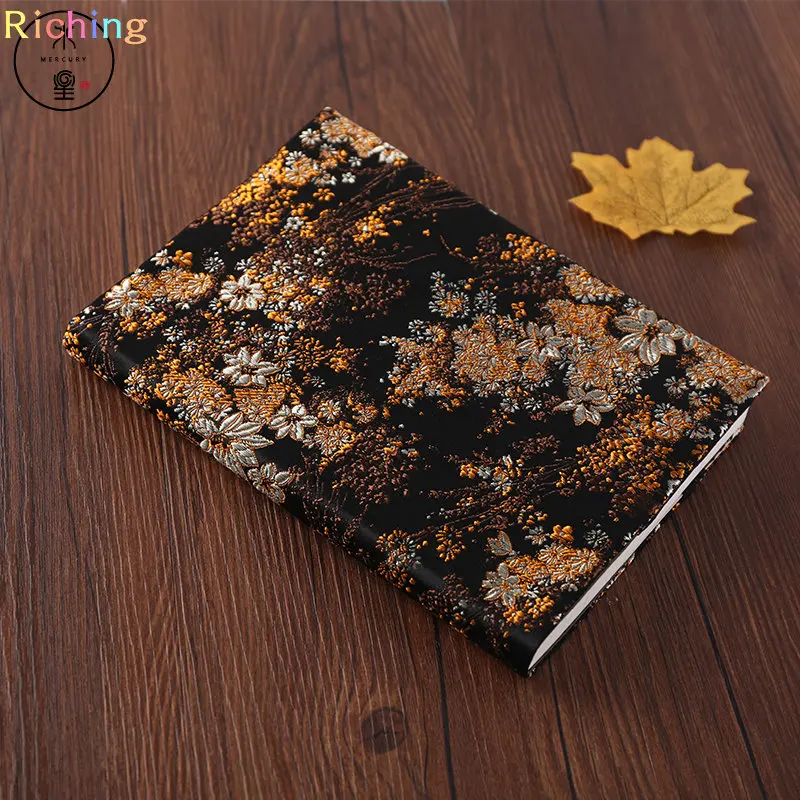 Brocade Cover A5/A6 Notebook Cover Fabric Cover, Exquisite Embroidery ...