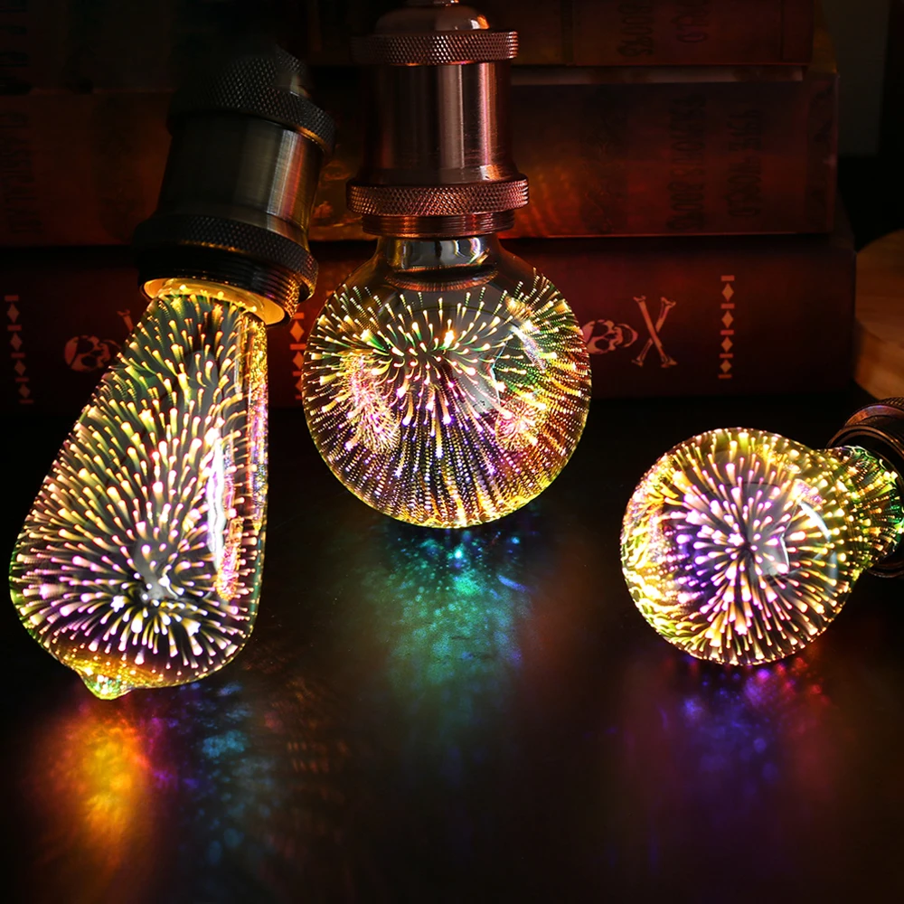 3D-Colorful-LED-Light-Bulb-E27-220V-Vintage-Edison-Bulb-Star-Firework ...