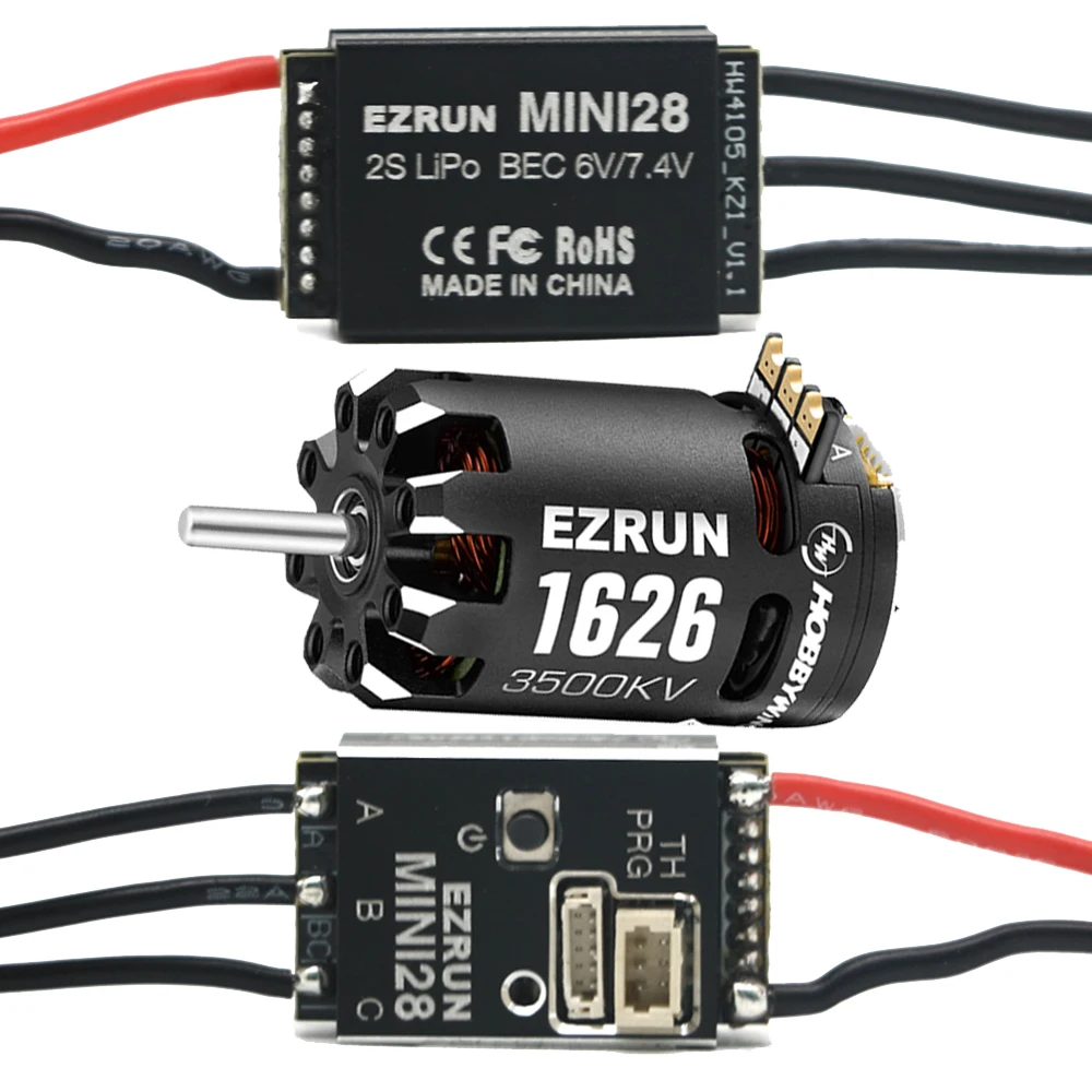 Hobbywing EzRun Sensored Brushless Motor 1626 SD 3500 / 5000 / 6500KV ...