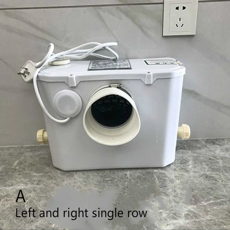 220V Sanitary Macerator Pump Auto Disposal Crush Waste Water Bath ...