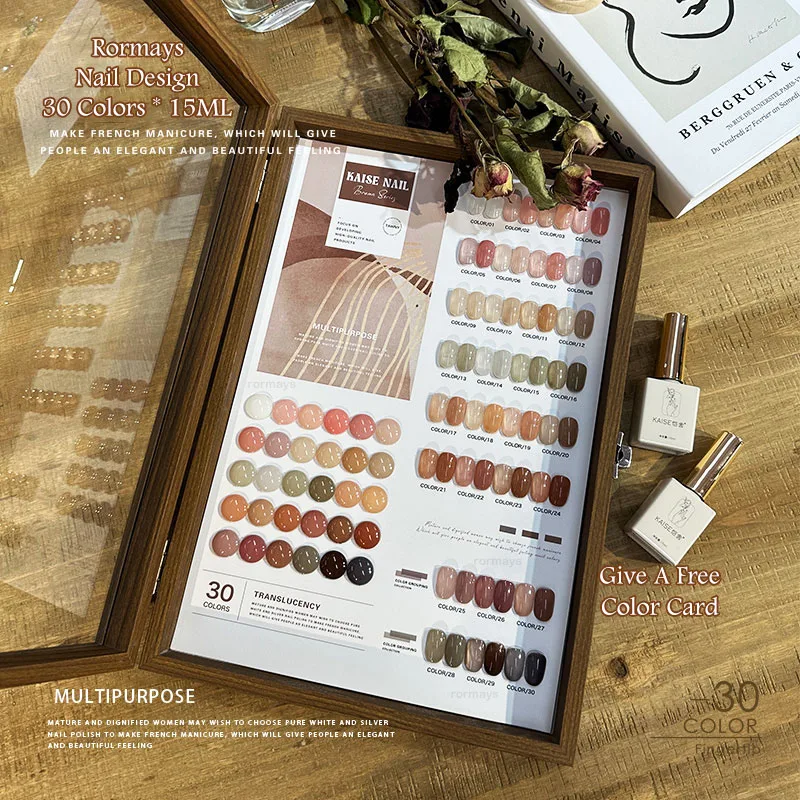 Rormays-Autumn-Winter-Jelly-Ice-Skin-Nude-30-Color-Translucent-Durable ...