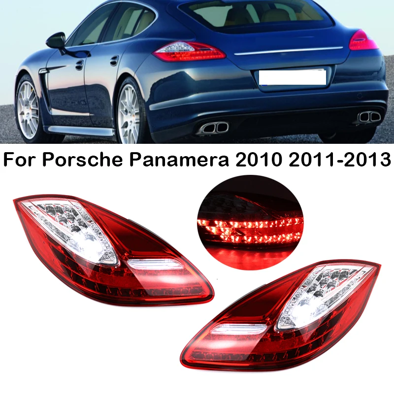For Porsche Panamera 2010 2011 2012 2013 Car LED Rear Tail Light Brake ...