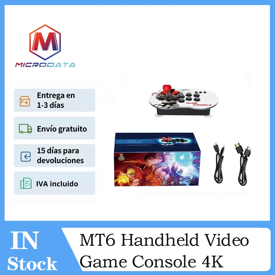 Consola de videojuegos Retro MT6, mando Retro clásico PS1, mando ...