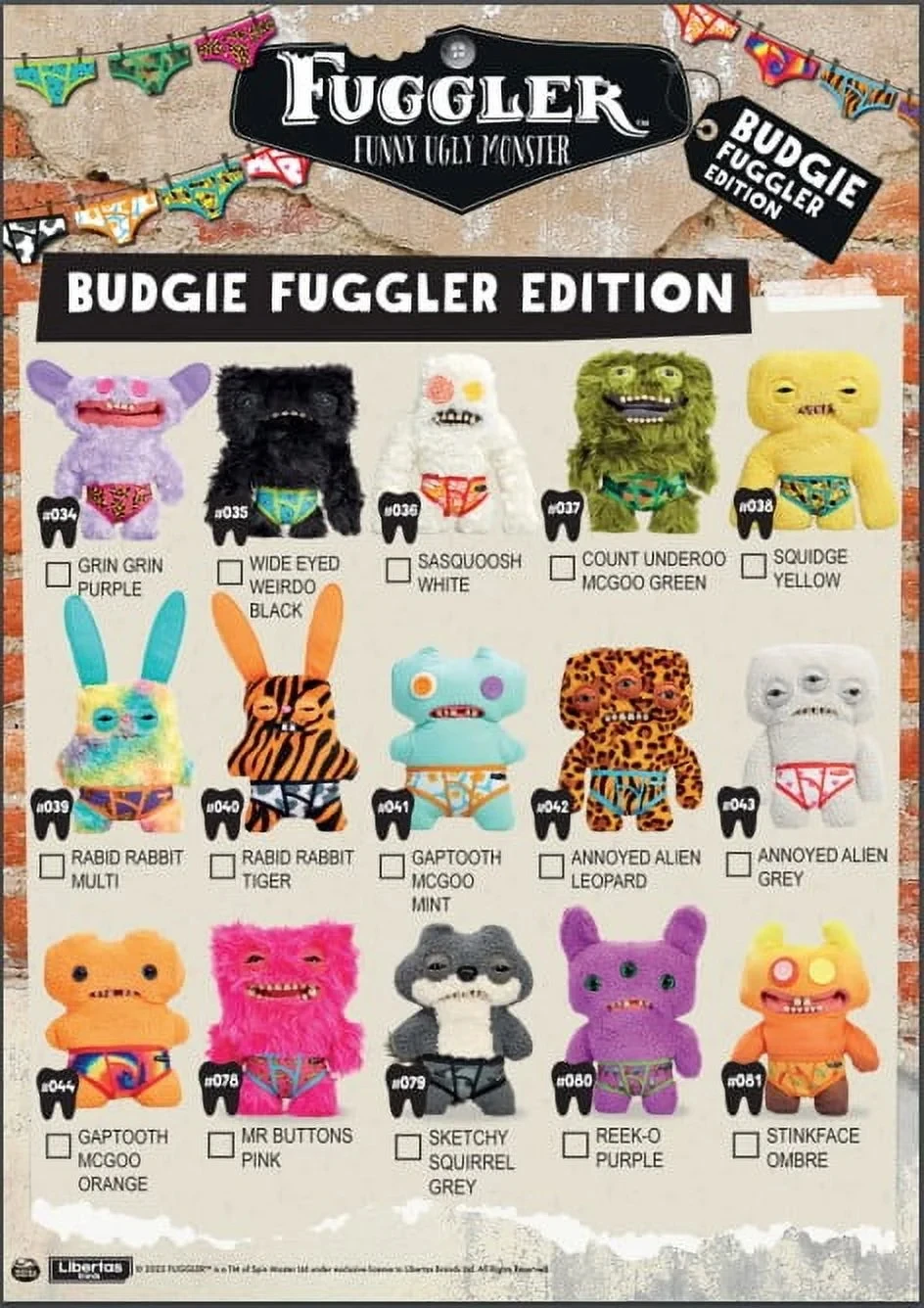 Оригинальный Fuggler Funny Ugly Monster New Fuggs on the Block Gold ...