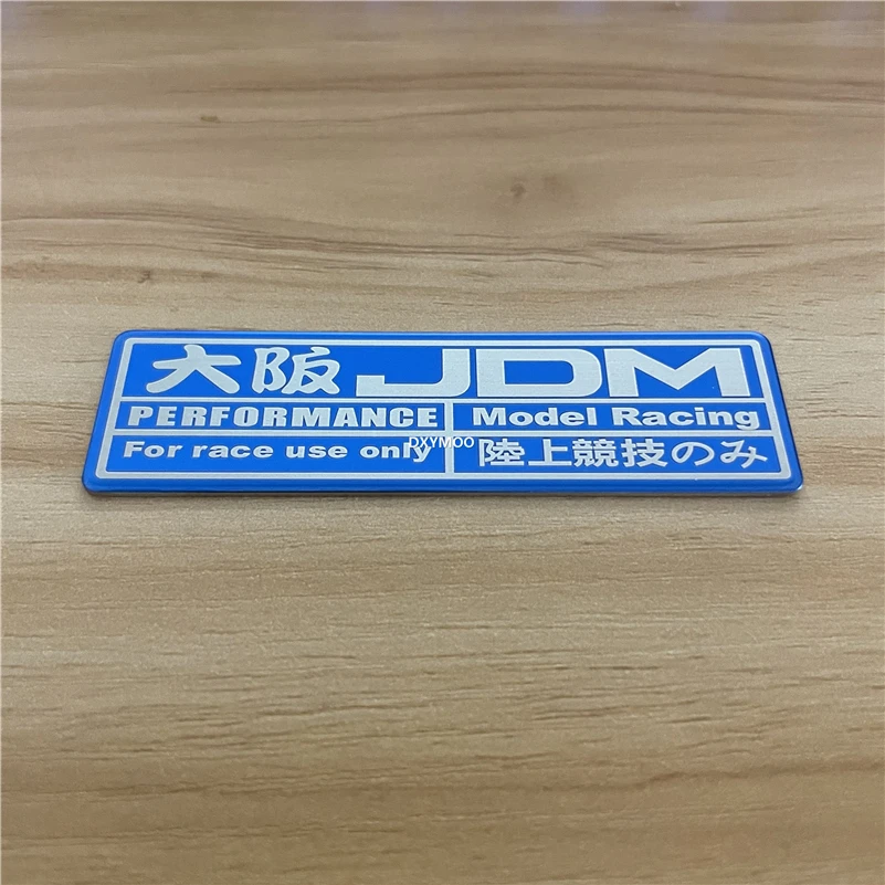 Stainless-Steel-Metal-Sticker-for-Words-JDM-Performance-Model-Race ...