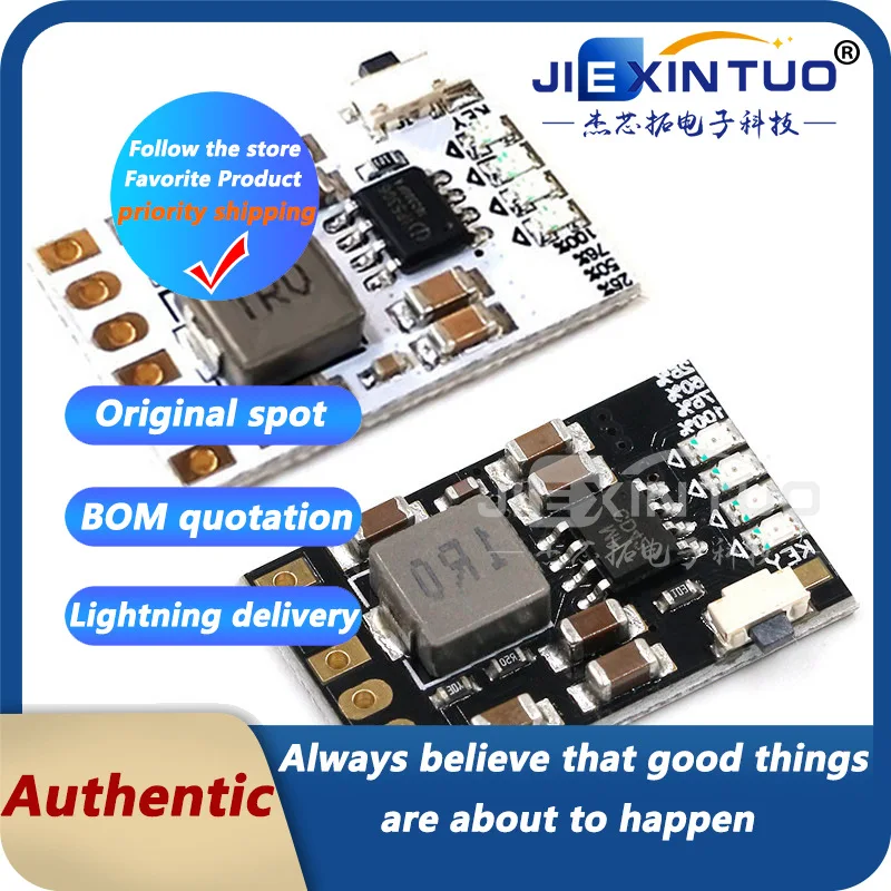 2A 5V Charge/Discharge Module 3.7V/4.2V Li-ion Battery Charge Boost ...