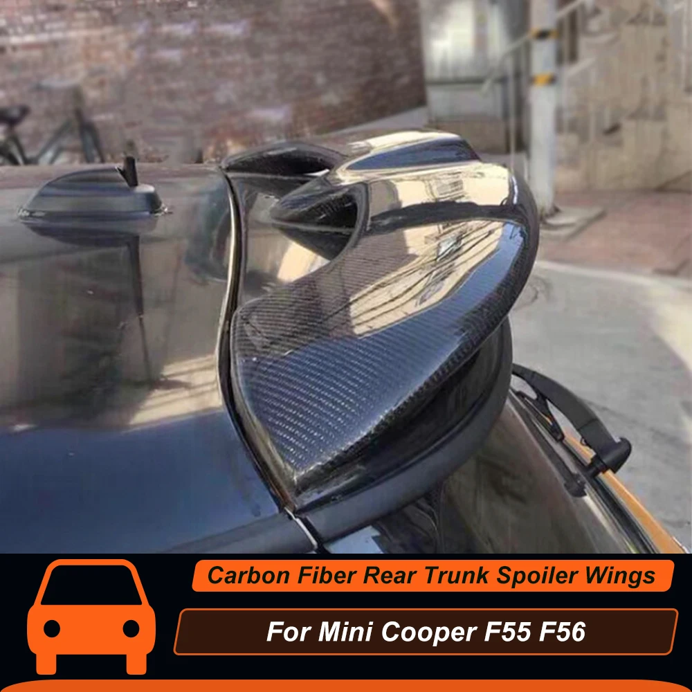 For-Mini-F55-F56-Cooper-JCW-2008-2015-Real-Carbon-Fiber-Material-Rear ...