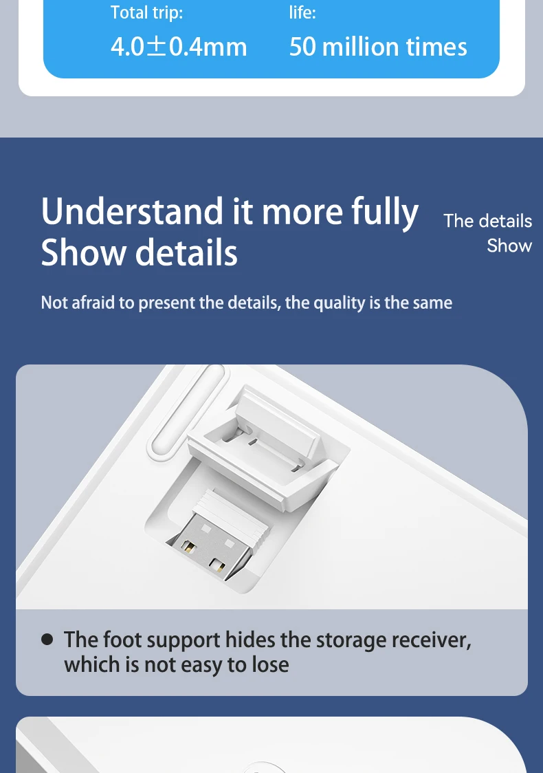 Aigo A68 Mechanical Keyboard – Compact & Hot-Swap