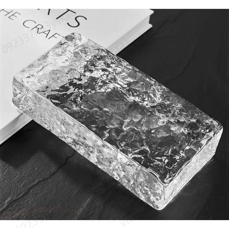 Ultra-White-Series-Ice-Grain-Glass-Brick-Partition-Wall-Crystal-Brick ...