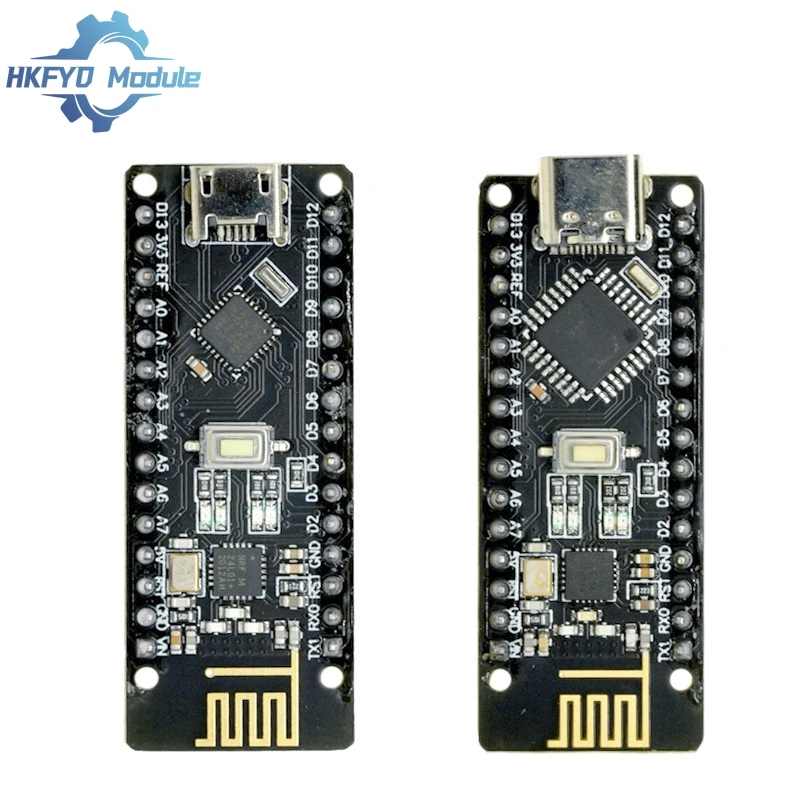 RF-Nano-for-Arduino-Nano-V3-0-Micro-USB-Nano-Board-ATmega328P-QFN32-5V ...