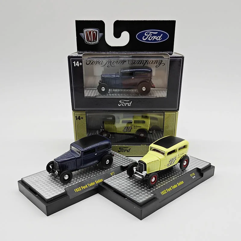 1-64-Scale-M2-Diecast-Alloy-1932-Ford-Vintage-Cars-Model-Tudor-Sedan ...