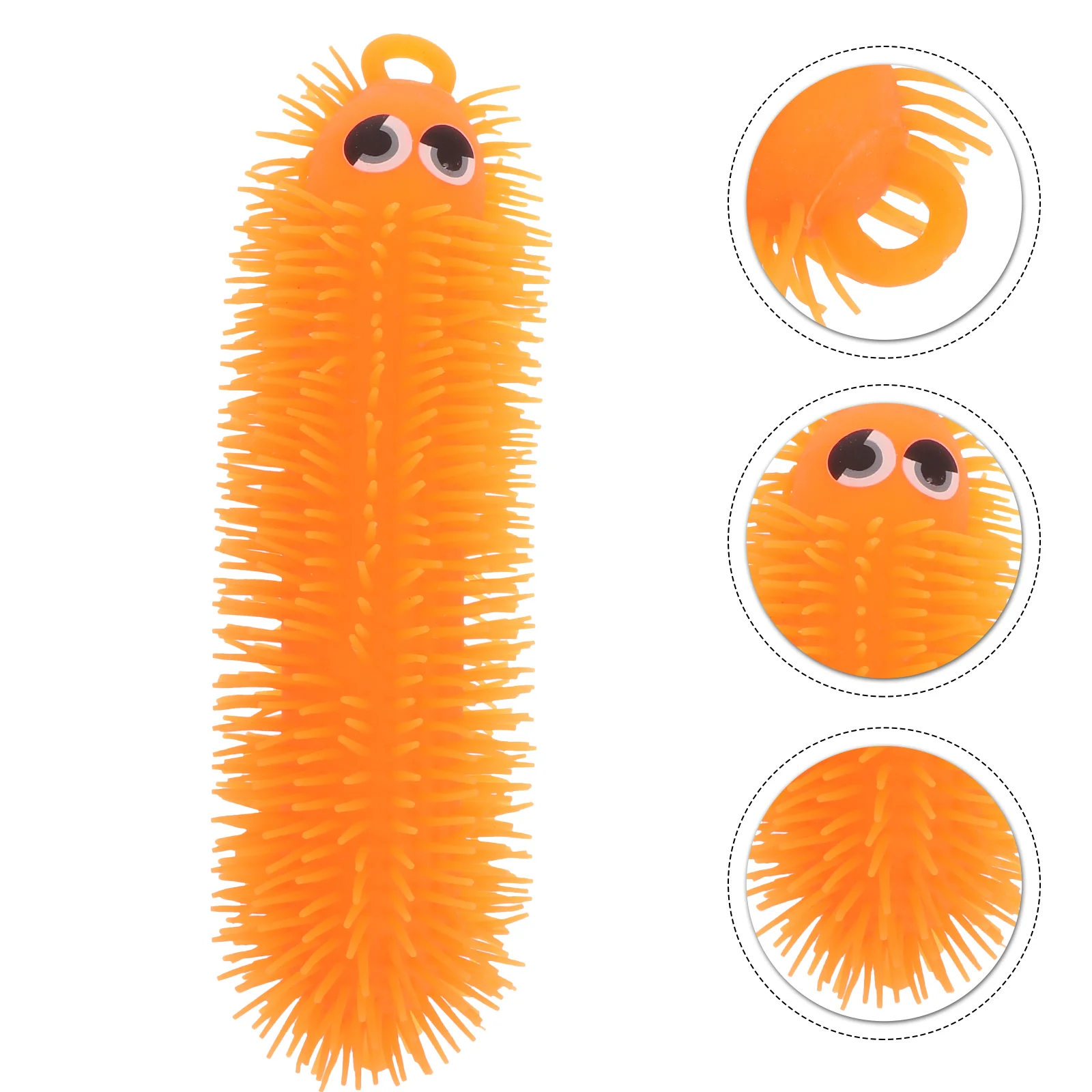 JA-RU Squeeze Squishy Sensory Caterpillar Slug Toy (4, 44% OFF