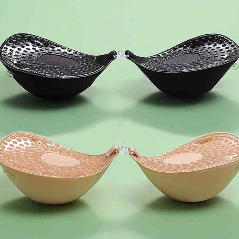 5cm Thick Breathable Adhesive Bra Silicone Nipple Tape Front Push Up ...