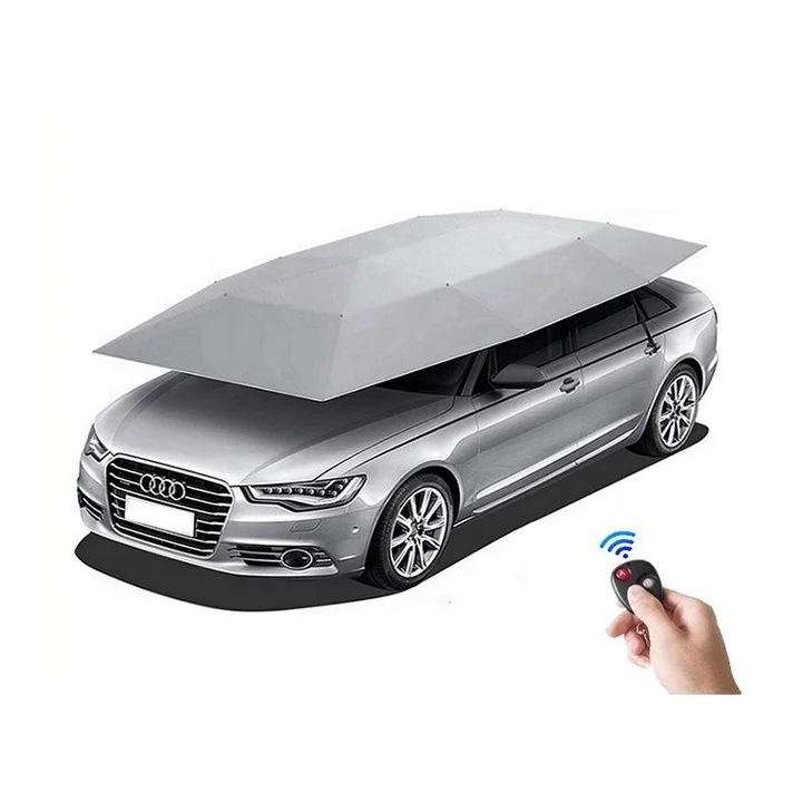 Portable-Automatic-Sunshade-waterproof-Car-Umbrella-Remote-Control-Car ...