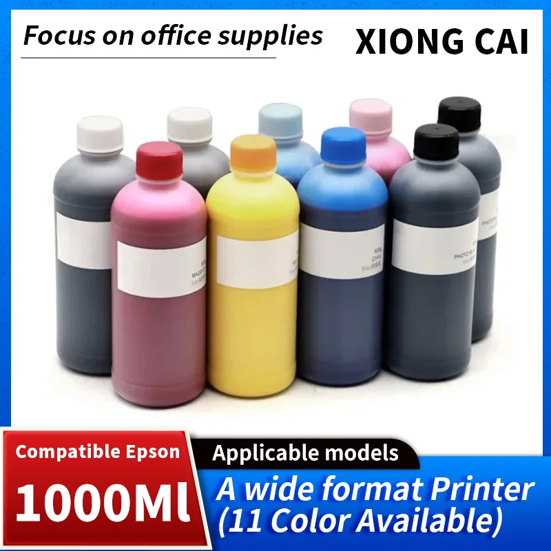 1000ML-Dye-Ink-For-Epson-7710-7700-9710-9700-7800-9800-7880-7600-9600 ...
