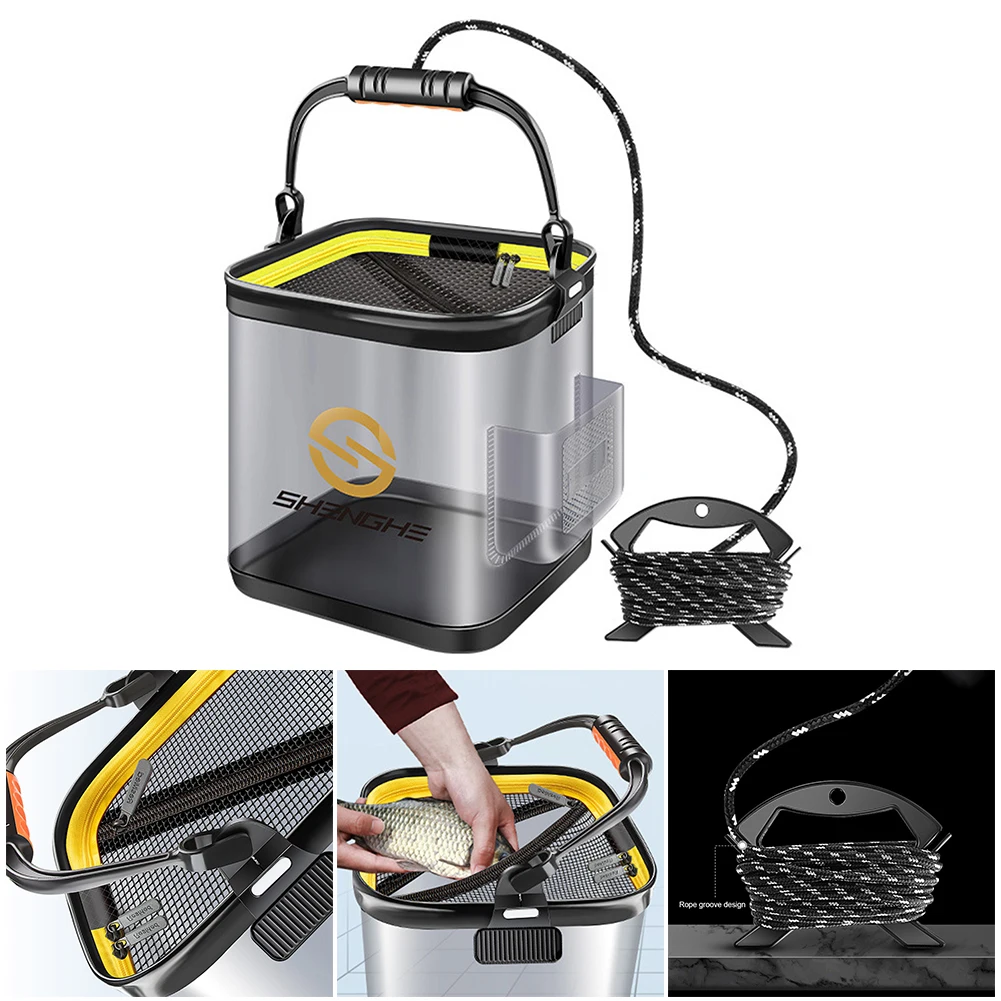 7-12L-Folding-Fish-Wear-Bucket-Outdoor-EVA-Tackle-Boxes-with-Handle ...