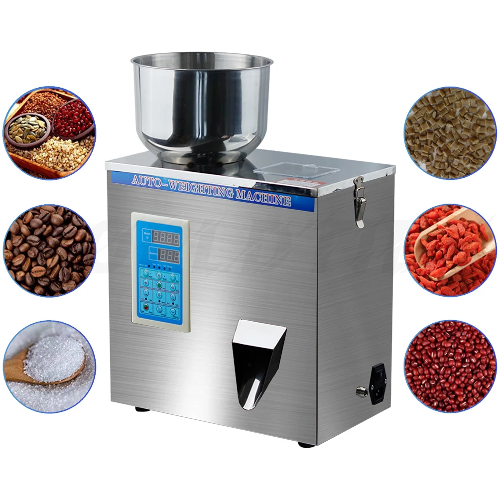 1-120g-Small-Scale-Grain-weighing-and-filling-machine-granule-powder ...
