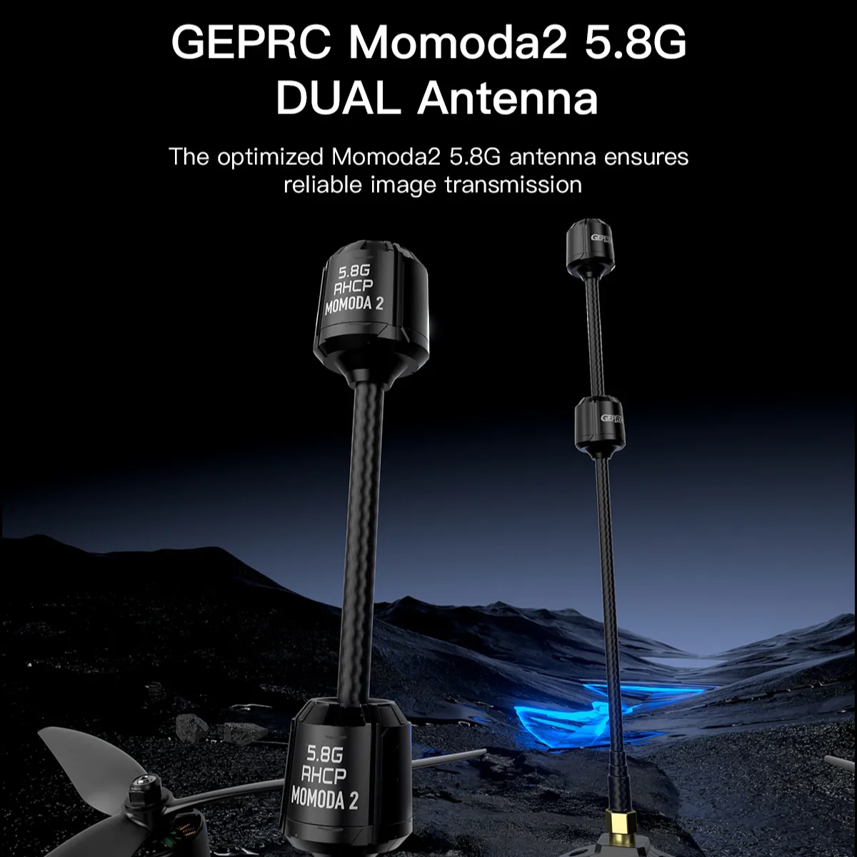 GEPRC-Momoda2-5-8G-DUAL-Antenna-5-65GHz-SMA-Dual-core-RF-Ultra-low-VSWR ...