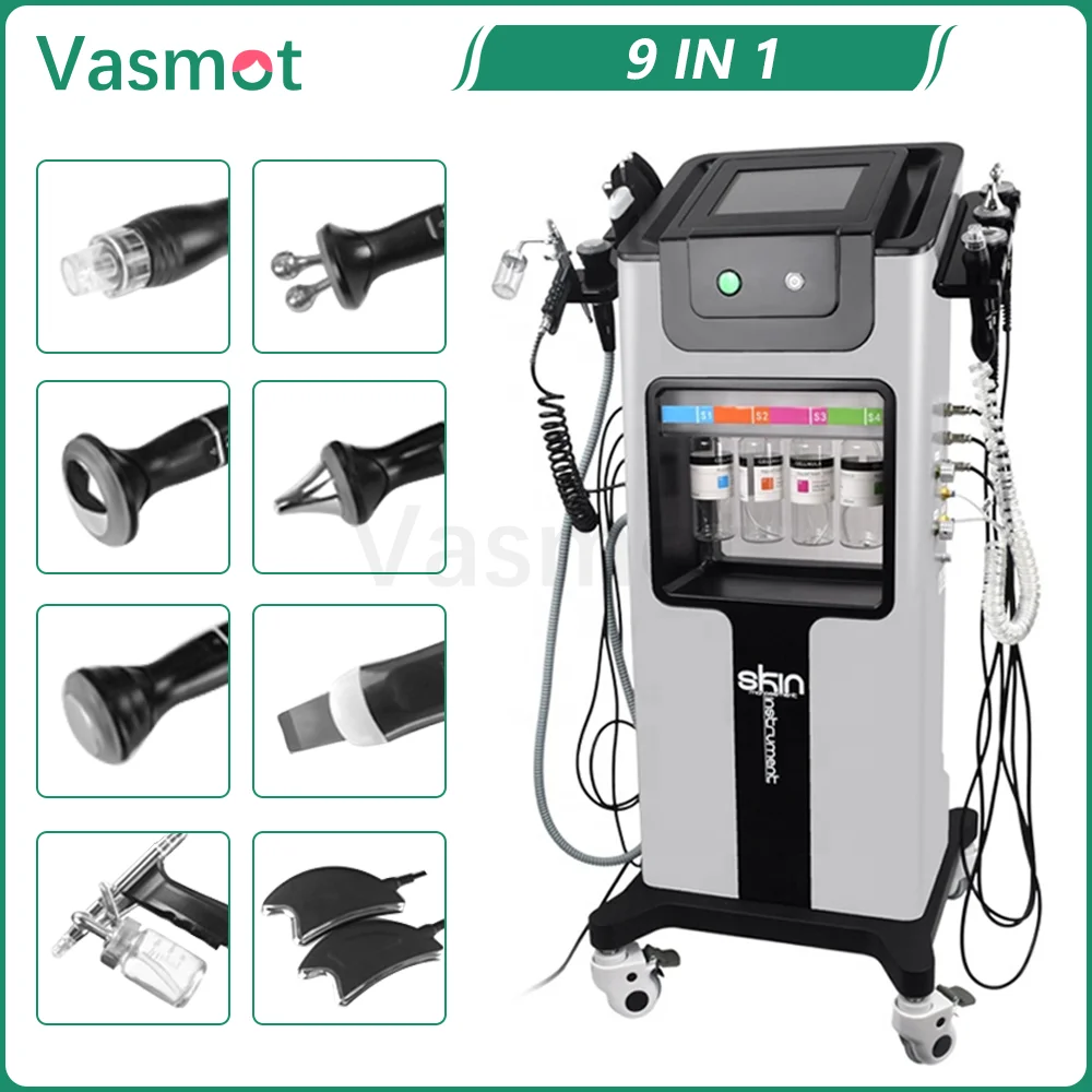 Multi-funktion Microdermoabrasion Gesichts Maschine 9In1 Hautpflege ...