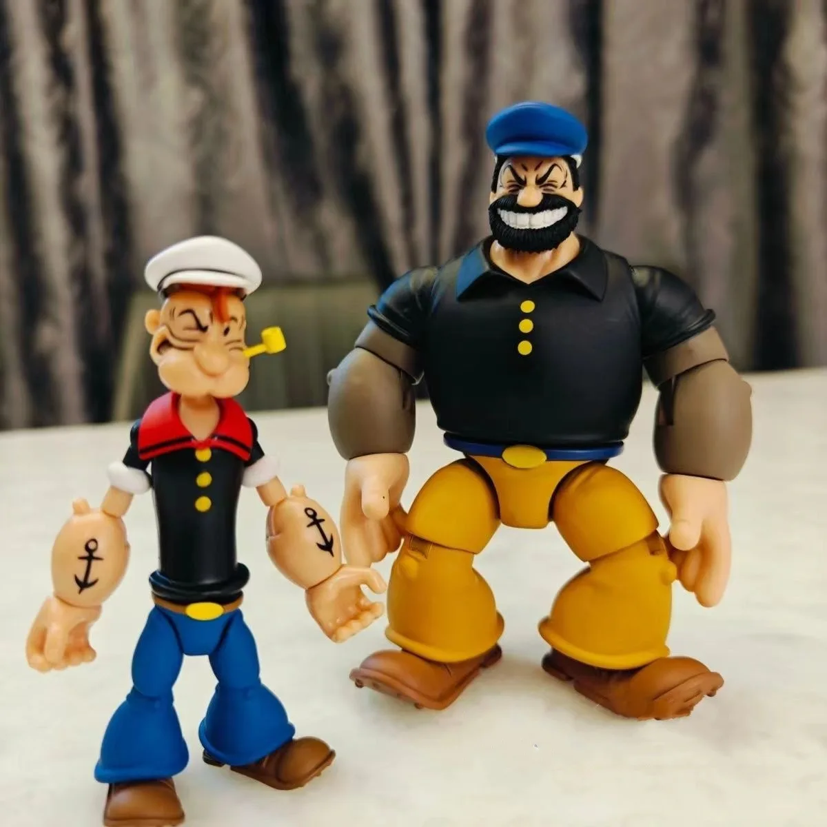 Popeye-The-Sailor-Popeye-Bluto-2-Piece-Boxed-Set-Action-Figures-Doll ...