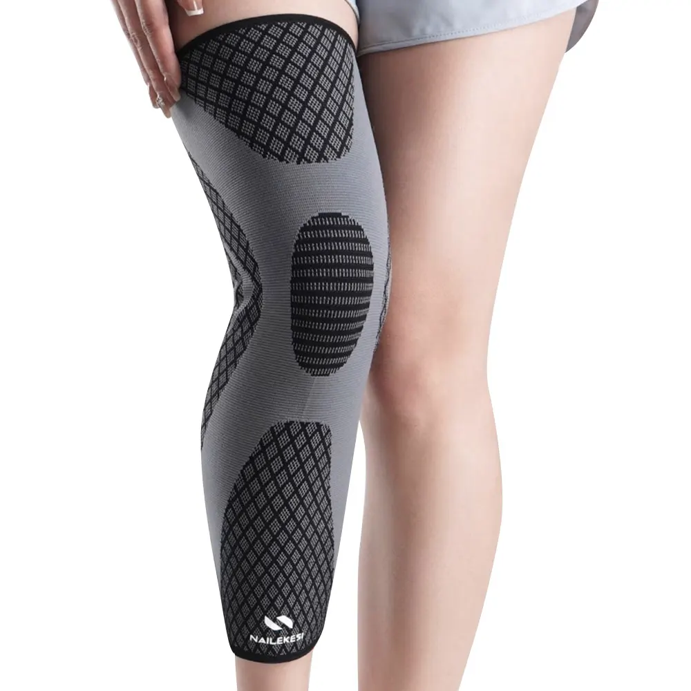 1pc Full Leg Compression Sleeves for Men and Women Long Knee Brace ...