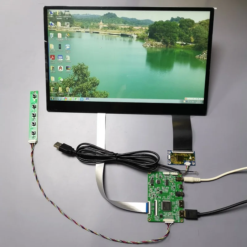 13.3 inch touch monitor module kit wide side R4 rounded corners ...